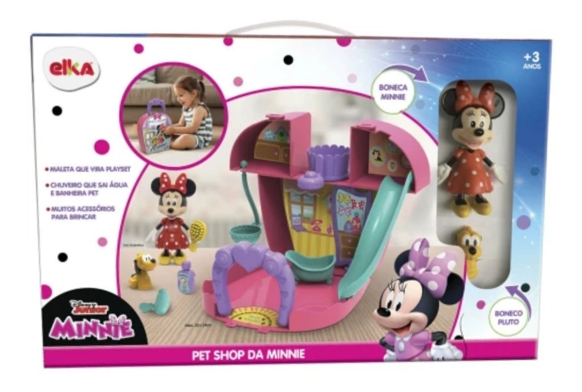 Valija Juguete Pets Shop De Minnie Elka Mundo Magico – Juguetería Mundo ...