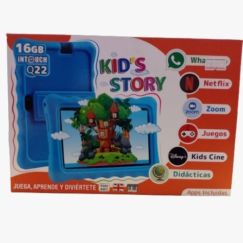 Tablet Infantil Intouch 7» Kid’s Story Q22 Mundo Magico – Juguetería ...